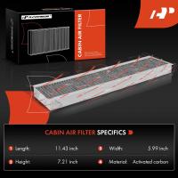 China 2x Activated Carbon Cabin Air Filter for Mini Cooper 2002-2008 1.6L for sale