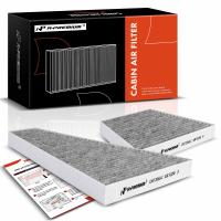 China 2x Activated Carbon Cabin Air Filter for Bentley Continental Volkswagen Phaeton for sale