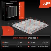 China Activated Carbon Cabin Air Filter for Ford Edge 07-15 Lincoln MKX 07-18 CX-9 for sale