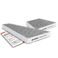China 2x Activated Carbon Cabin Air Filter for Bentley Continental Volkswagen Phaeton for sale