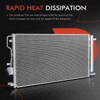 China A/C Condenser with Receiver Drier for Hyundai Elantra 2017-2019 Turbocharged for sale