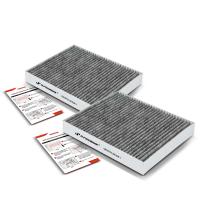 China 2x Activated Carbon Cabin Air Filter for Chevy Cruze Malibu Sonic Buick Regal for sale