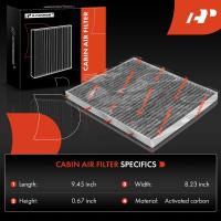 China 2x Activated Carbon Cabin Air Filter for Kia Borrego 2009-2011 Spectra 2004-2009 for sale