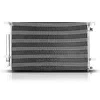 China AC Condenser with Receiver Drier for Ford Mustang 15-22 V6 3.7L V8 5.0L 5.2L for sale