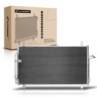 China AC Condenser with Receiver Drier for Nissan 350Z 2003-2009 V6 3.5L for sale