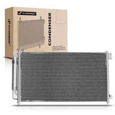 China AC Condenser with Receiver Drier for Honda Accord 2003-2007 Coupe Aluminum for sale