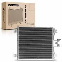 China AC Condenser without Receiver Drier for Ford F650 F750 International Harvester for sale