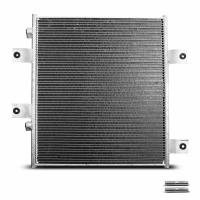 China AC Condenser without Receiver Drier for International Harvester 3200 4100 4300 for sale