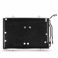 China AC Condenser without Receiver Drier for Mercedes-Benz C230 99-00 2.3L Aluminum for sale