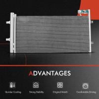 China AC Condenser with Receiver Drier for Audi Q3 Q3 Quattro 2015-2018 2.0L Petrol for sale