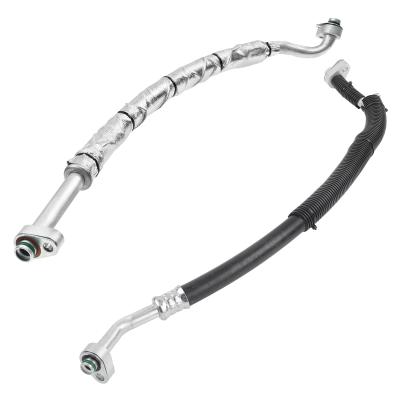 China 2x AC Manifold Hose Assembly for Ford F-250 350 450 550 Super Duty 6.4L for sale