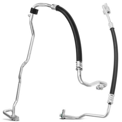 China 2x AC Manifold Hose Assembly for Hyundai Sonata 2002-2005 2.7L for sale