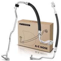 China 2x AC Manifold Hose Assembly for Hyundai Sonata 2002-2005 2.7L for sale