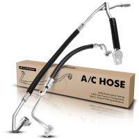 China 2x AC Manifold Hose Assembly for Ford F-150 18-20 2.7L with HFO-1234yf for sale