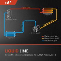 China AC Liquid Line Hose Assembly without Orifice Tube for Mazda 3 2010-2013 L4 2.0L 2.3L 2.5L for sale