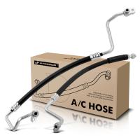 China 2x AC Manifold Hose Assembly for Honda CR-V 2007-2011 L4 2.4L Petrol for sale