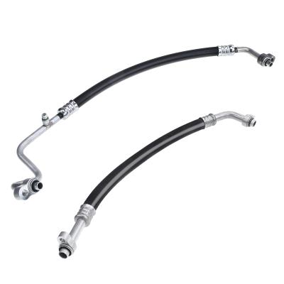 China 2x AC Manifold Hose Assembly for Hummer H1 2002-2004 2006 H2 2003-2009 for sale