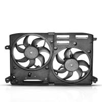 China Engine Radiator Cooling Fan Assembly with Shroud for Ford Fusion 13-20 2.0L 2.5L for sale