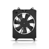 China Right A/C Condenser Cooling Fan Assembly with Shroud for Honda HR-V 16-22 1.8L for sale