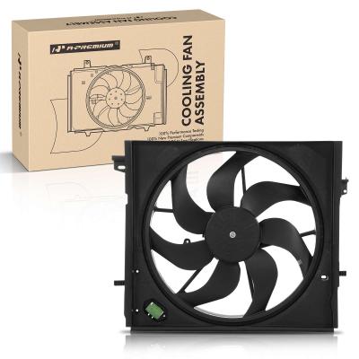 China Engine Radiator Cooling Fan Assembly for Nissan Rogue Sport 2017-2019 2.0L for sale