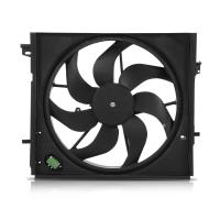 China Engine Radiator Cooling Fan Assembly for Nissan Rogue Sport 2017-2019 2.0L for sale