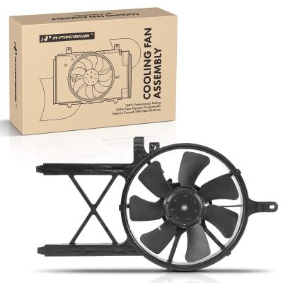 China A/C Condenser Cooling Fan Assembly for Nissan Frontier 2005-2019 Pathfinder for sale