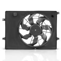 China Engine Radiator Cooling Fan Assembly with Shroud for Kia Sorento 16-20 2.4L 3.3L for sale