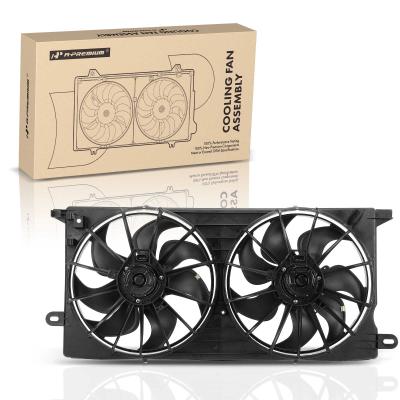 China Engine Radiator Cooling Fan Assembly with Shroud for Buick Park Avenue 97-05 3.8L for sale