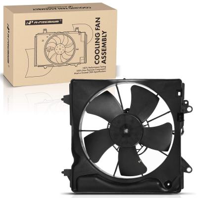 China Left Engine Radiator Cooling Fan Assembly with Shroud for Honda HR-V 2016-2022 for sale
