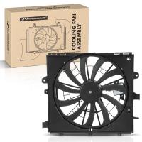 China Radiator Cooling Fan Assembly with Shroud for Cadillac ATS 13-15 CTS 14-15 for sale