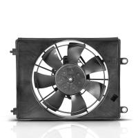 China Right A/C Condenser Cooling Fan Assembly with Shroud for Acura ILX 16-21 L4 2.4L for sale