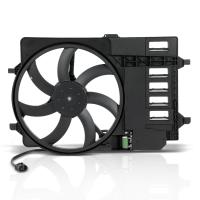 China Engine Radiator Cooling Fan Assembly with Shroud for Mini Cooper 02-08 L4 1.6L for sale