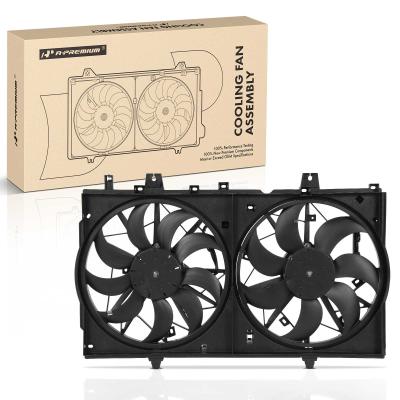 China Engine Radiator Cooling Fan Assembly with Shroud for Nissan Rogue 2014-2020 2.5L for sale