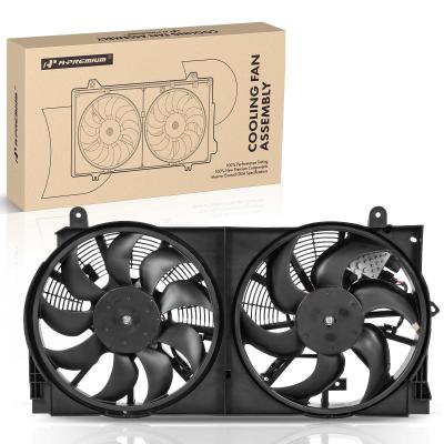 China Engine Radiator Cooling Fan Assembly with Shroud for Nissan LEAF 2013-2022 for sale