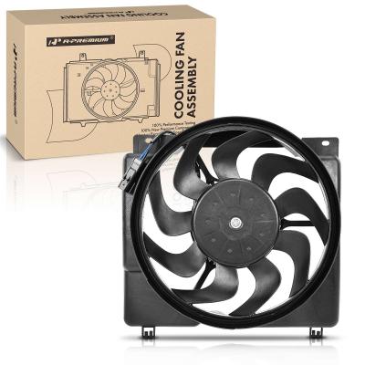 China Engine Radiator Cooling Fan Assembly for Jeep Cherokee 87-01 Comanche Wagoneer for sale