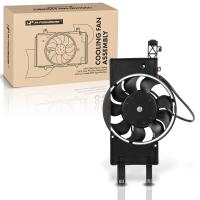 China Right Engine Radiator Cooling Fan Assembly for Ford Focus 2015-2018 1.0L for sale
