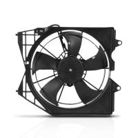 China Left Engine Radiator Cooling Fan Assembly with Shroud for Honda Accord 2018-2022 for sale