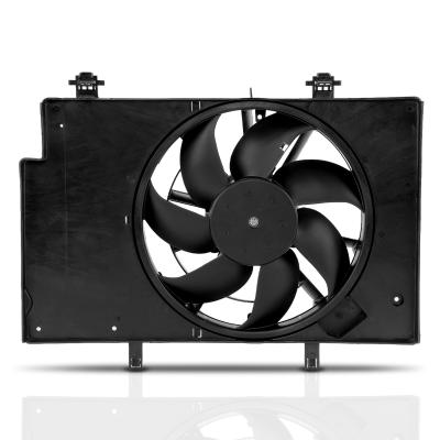 China Radiator Cooling Fan Assembly with Shroud for Ford Fiesta 2011-2019 L4 1.6L for sale