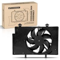 China Radiator Cooling Fan Assembly with Shroud for Ford Fiesta 2011-2019 L4 1.6L for sale