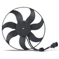 China Radiator Cooling Fan Assembly with Control Module for VW Golf Beetle Jetta Audi for sale