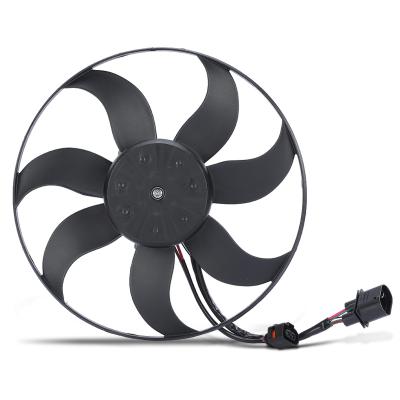 China Radiator Cooling Fan Assembly with Control Module for VW Golf Beetle Jetta Audi for sale