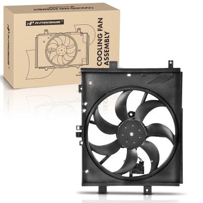 China Engine Radiator Cooling Fan Assembly for Nissan Versa 2012-2019 Versa Note 1.6L for sale