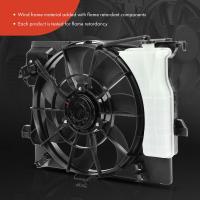 China Engine Radiator Cooling Fan Assembly with Shroud for Hyundai Accent 12-14 1.6L for sale