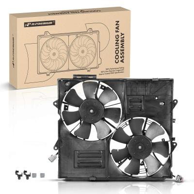 China Engine Radiator Cooling Fan Assembly for Cadillac CTS 2009 STS 2006-2009 for sale