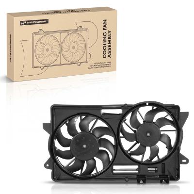 China Engine Radiator Cooling Fan Assembly with Shroud for Ford Mustang 2015-2021 2.3L for sale