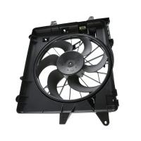 China Engine Cooling Fan Radiator Fan Assembly w/ Resistor for Ford Mustang 2005-2014 for sale