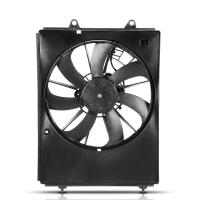 China Right A/C Condenser Cooling Fan Assembly for Honda Pilot 16-22 Passport Acura for sale