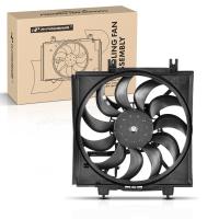 China Right A/C Condenser Cooling Fan Assembly for Subaru Forester 14-18 WRX 15-21 for sale