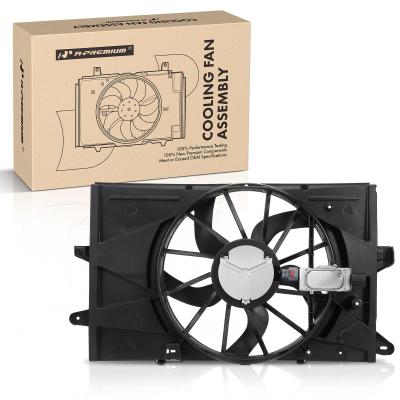 China Engine Radiator Cooling Fan Assembly for Ford Taurus 2008-2012 Lincoln MKS for sale