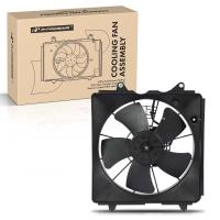 China Engine Radiator Cooling Fan Assembly with Shroud for Honda Civic 2006-2011 1.8L for sale